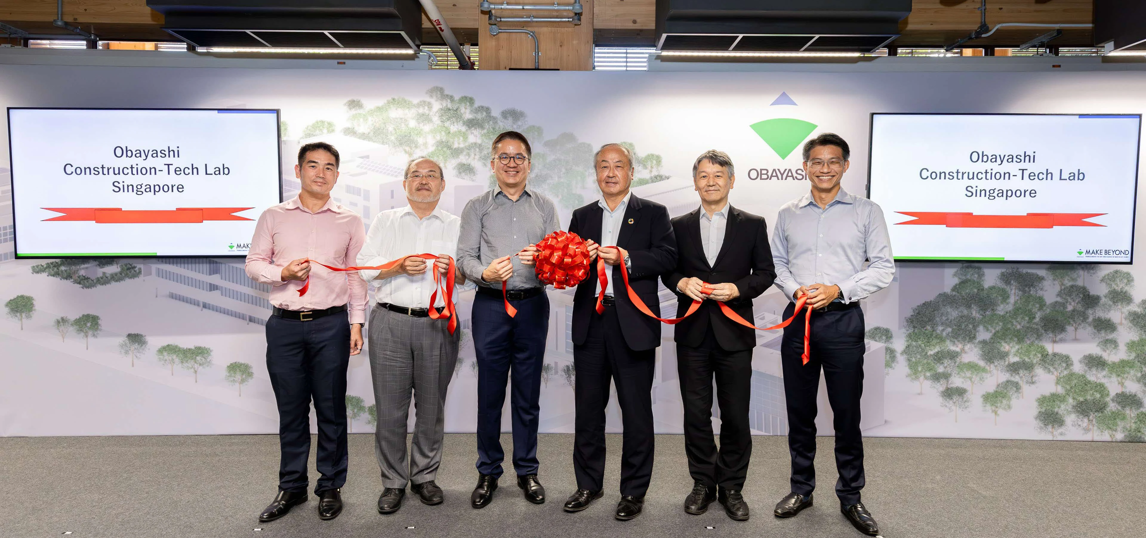 Obayashi Corporation establishes Obayashi Construction-Tech Lab Singapore, an overseas R&D base ...